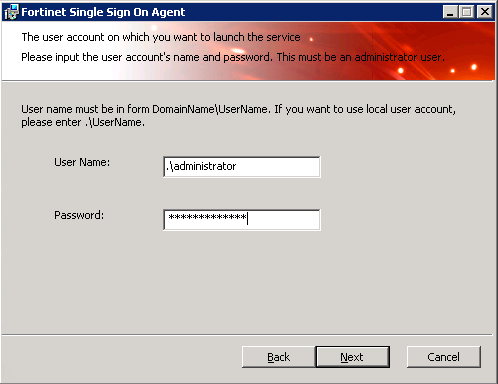 Identity: FSSO - Installation and Configuration