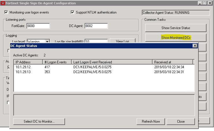 Identity: FSSO - Installation and Configuration