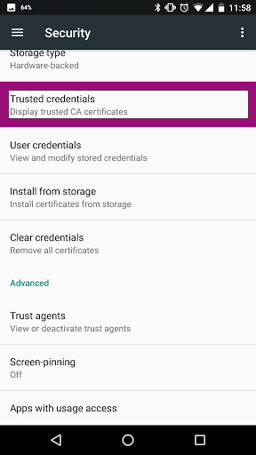 Installing An Ssl Certificate On An Android Device Manually