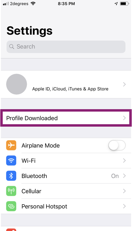 Installing an SSL Certificate on an iOS Device (Manually)