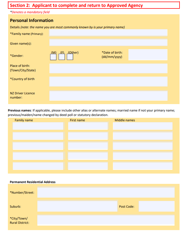 Police Vetting Process