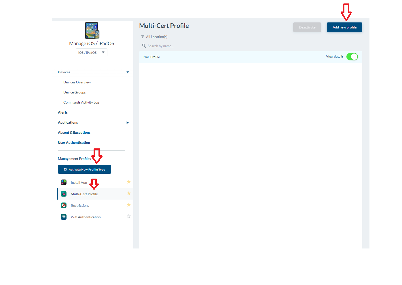 Cloudpath - iOS SCEP enrollment via Mosyle Manager Premium