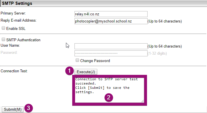 Email: How do I set up Scan to Email / SMTP mail relay?