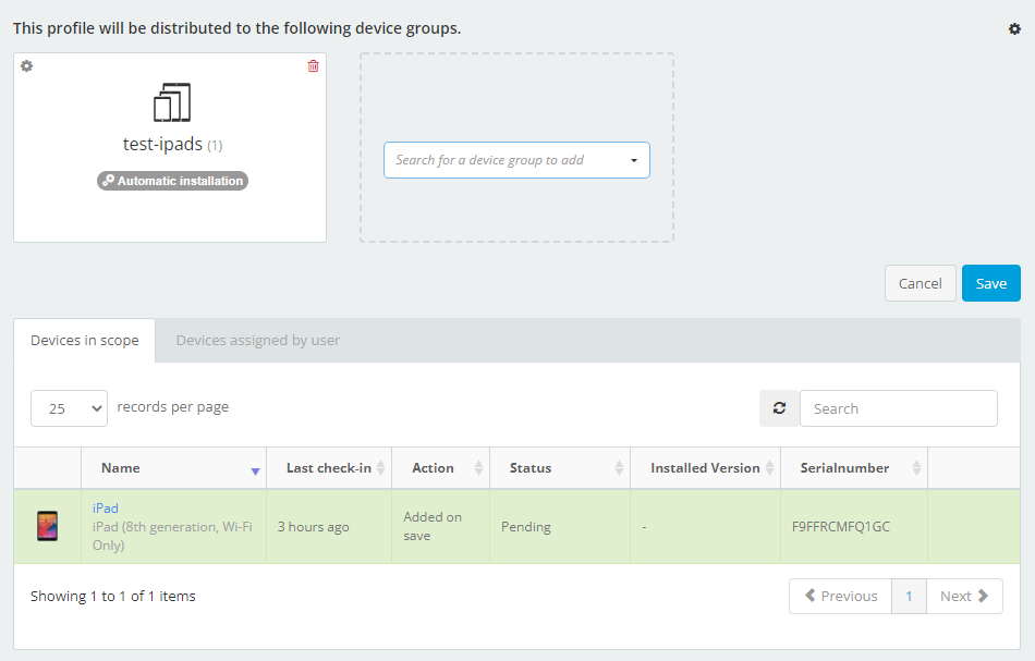 Cloudpath - iOS SCEP enrolment via Jamf School