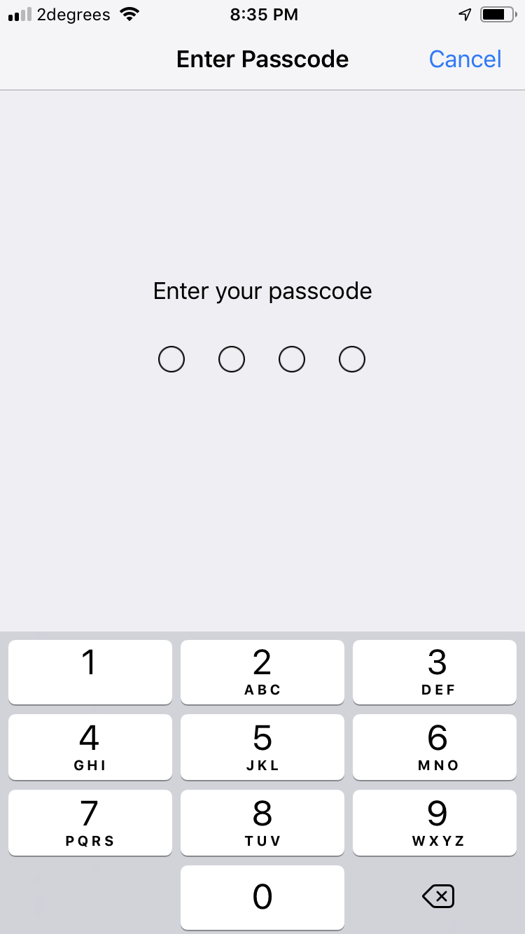 Installing an SSL Certificate on an iOS Device (Manually)