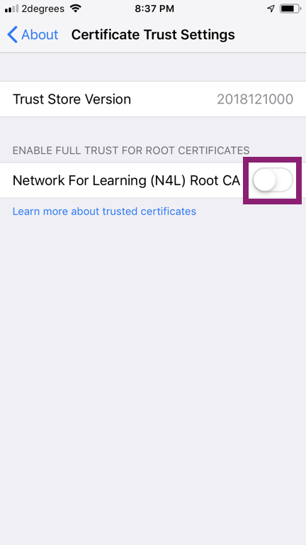 Installing an SSL Certificate on an iOS Device (Manually)