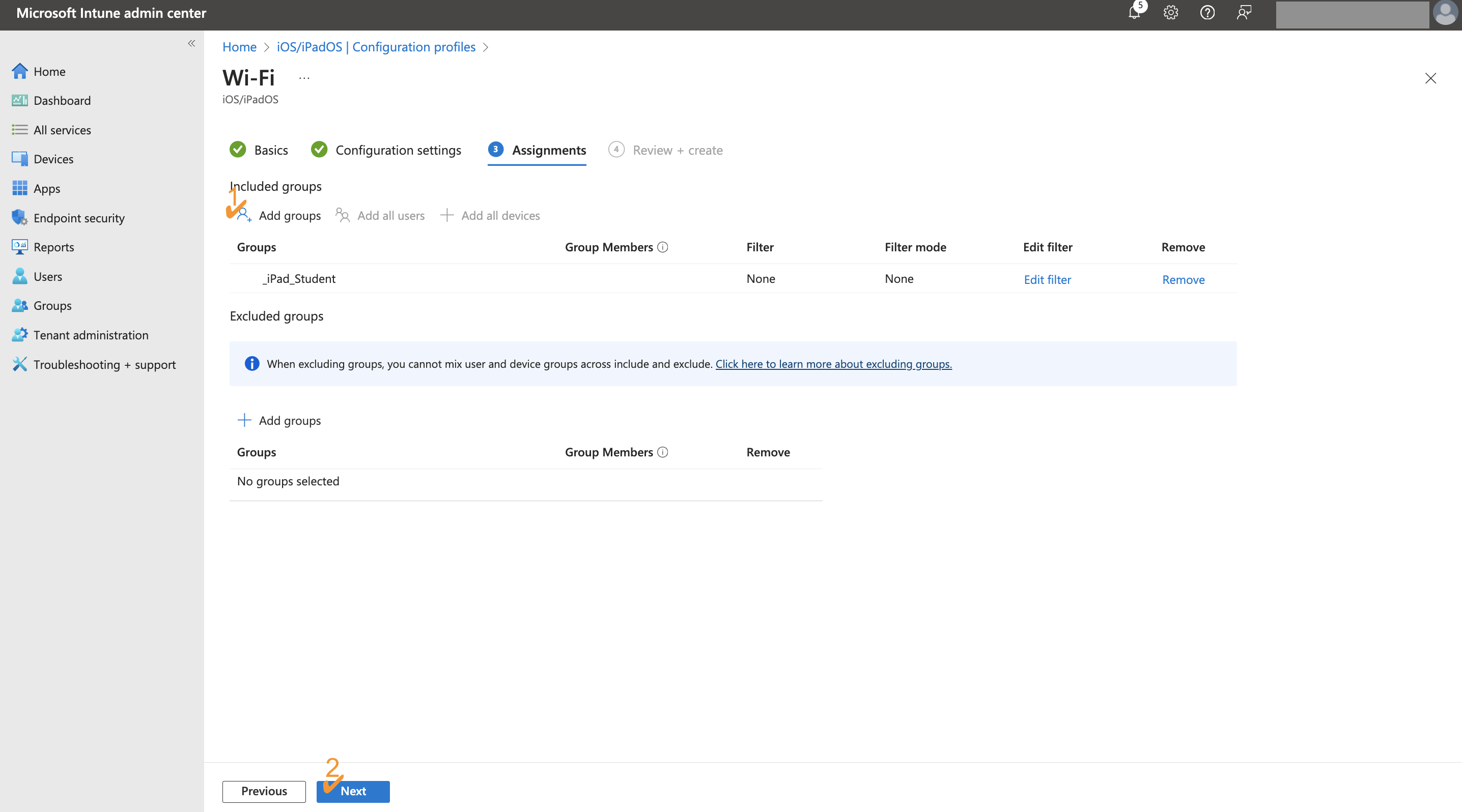 iOS SCEP enrolment via Microsoft Endpoint Manager