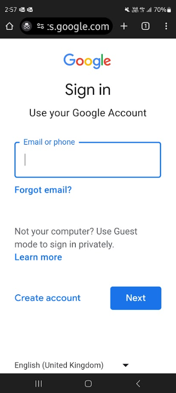 How to enrol an Android device for a dedicated user