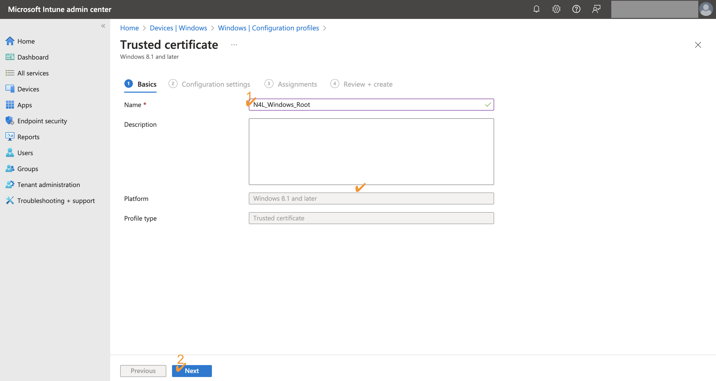 Cloudpath - SCEP enrolment via Microsoft Endpoint Management (formerly ...