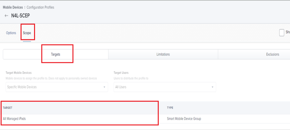 Cloudpath - iOS SCEP enrolment via Jamf Pro