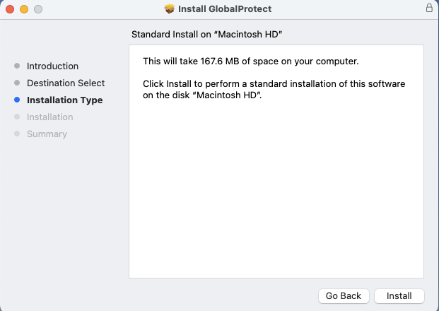 Installing GlobalProtect for Remote Access (VPN) - Apple Mac