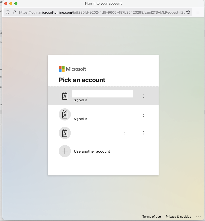 Login