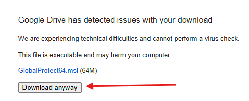Installing GlobalProtect for Remote Access (VPN) - Microsoft Windows
